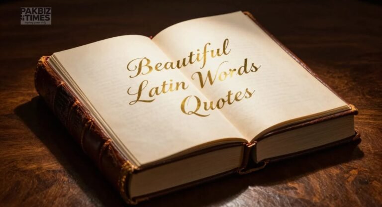 10 Beautiful Latin Words Quotes to Inspire You - PakBizTimes